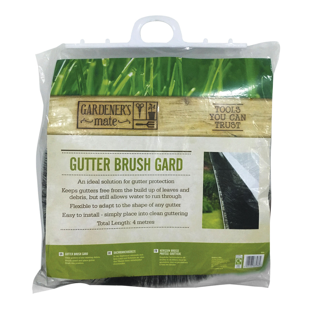 Buy Gardener's Mate Gutter Brush Guard 4m | Marshalls Garden