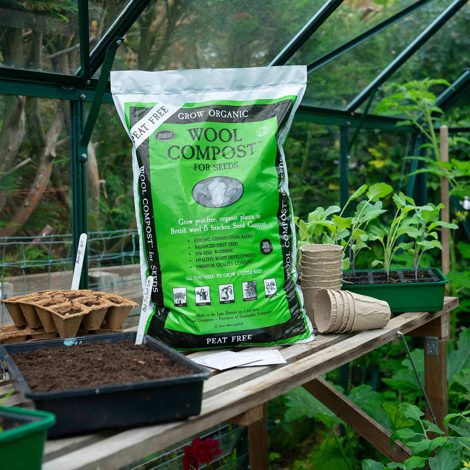 Dalefoot Wool Compost for Seeds | Marshalls Garden