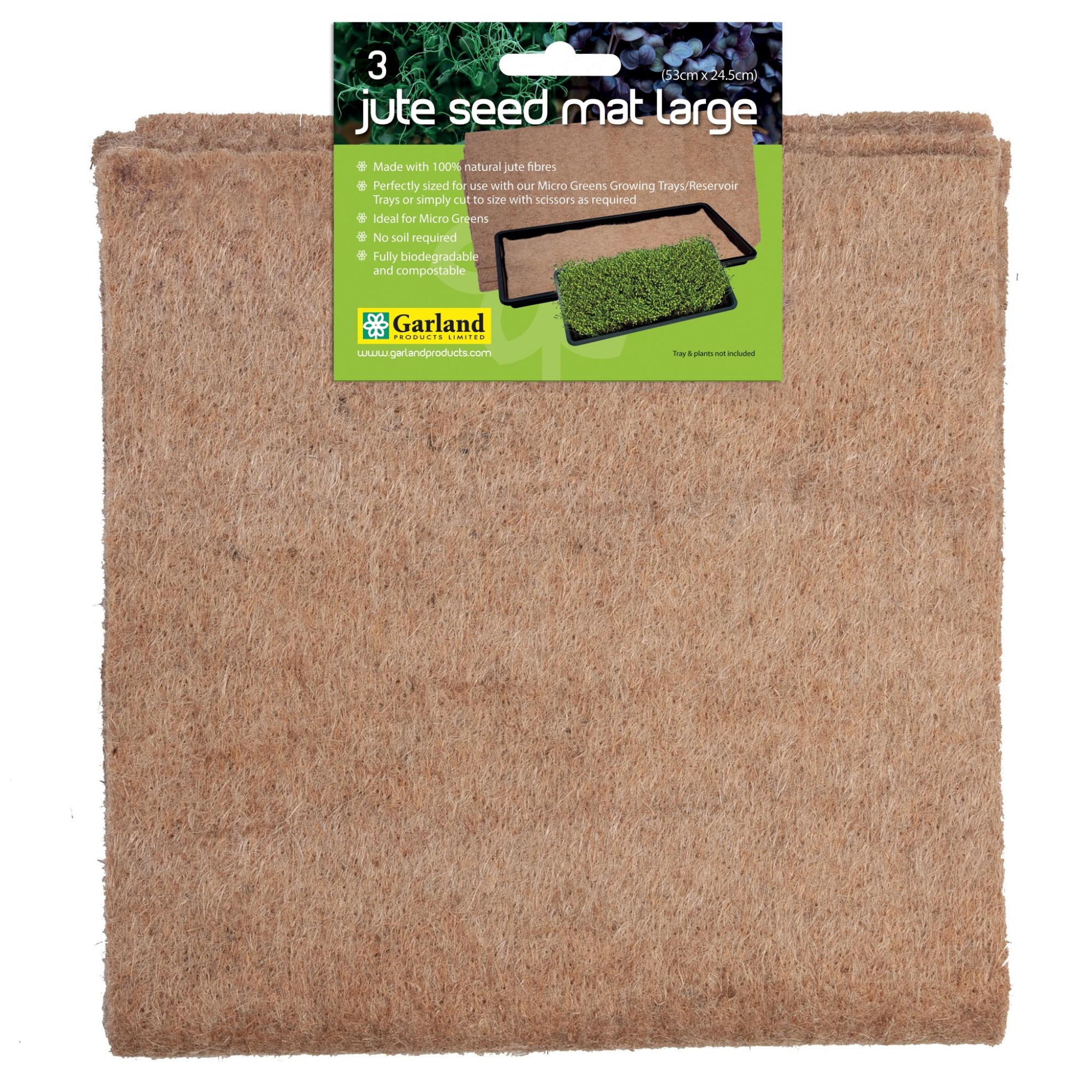 Microgreens Gro Mats 3 Pack | Marshalls Garden