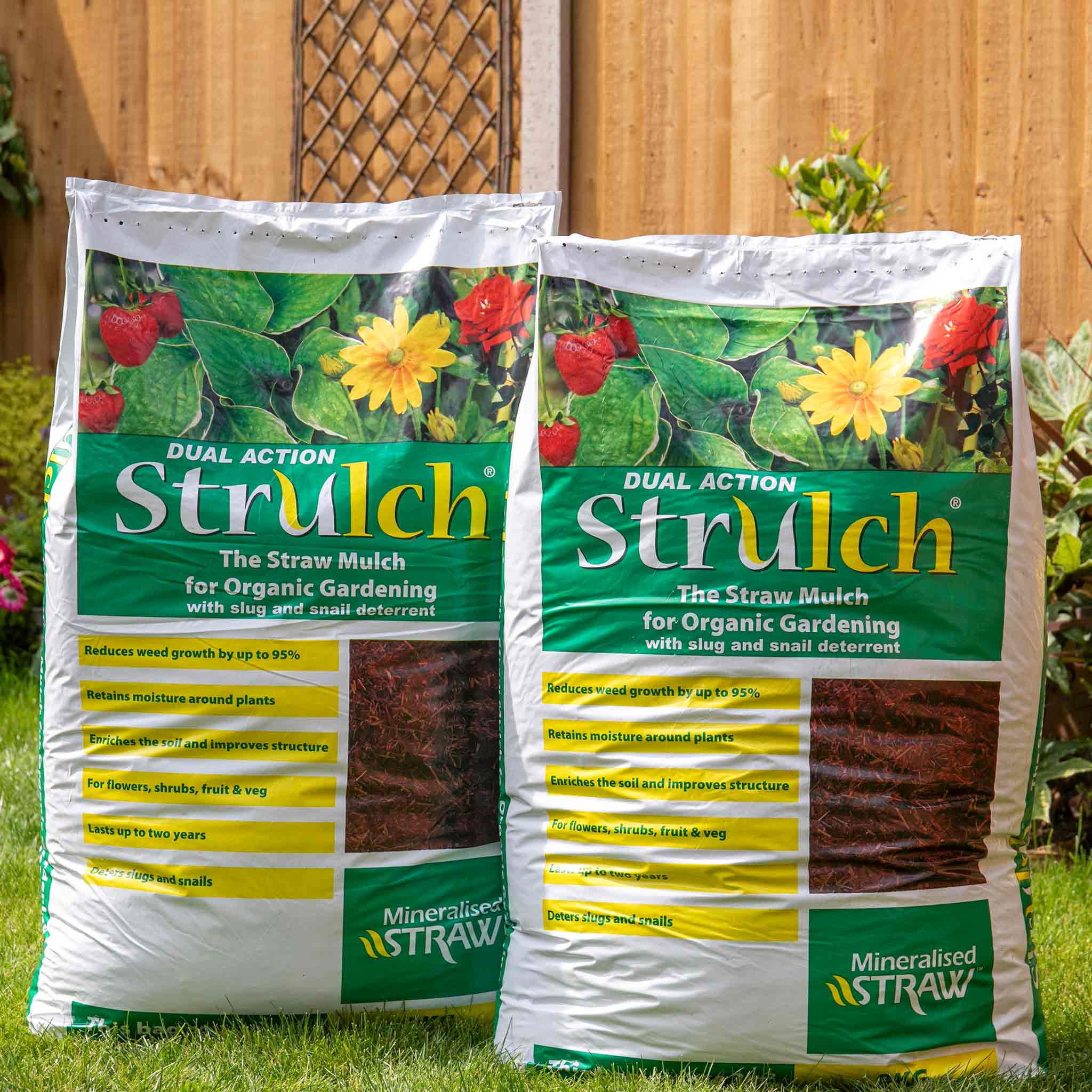 Strulch Organic Wheat Straw Mulch | Marshalls Garden
