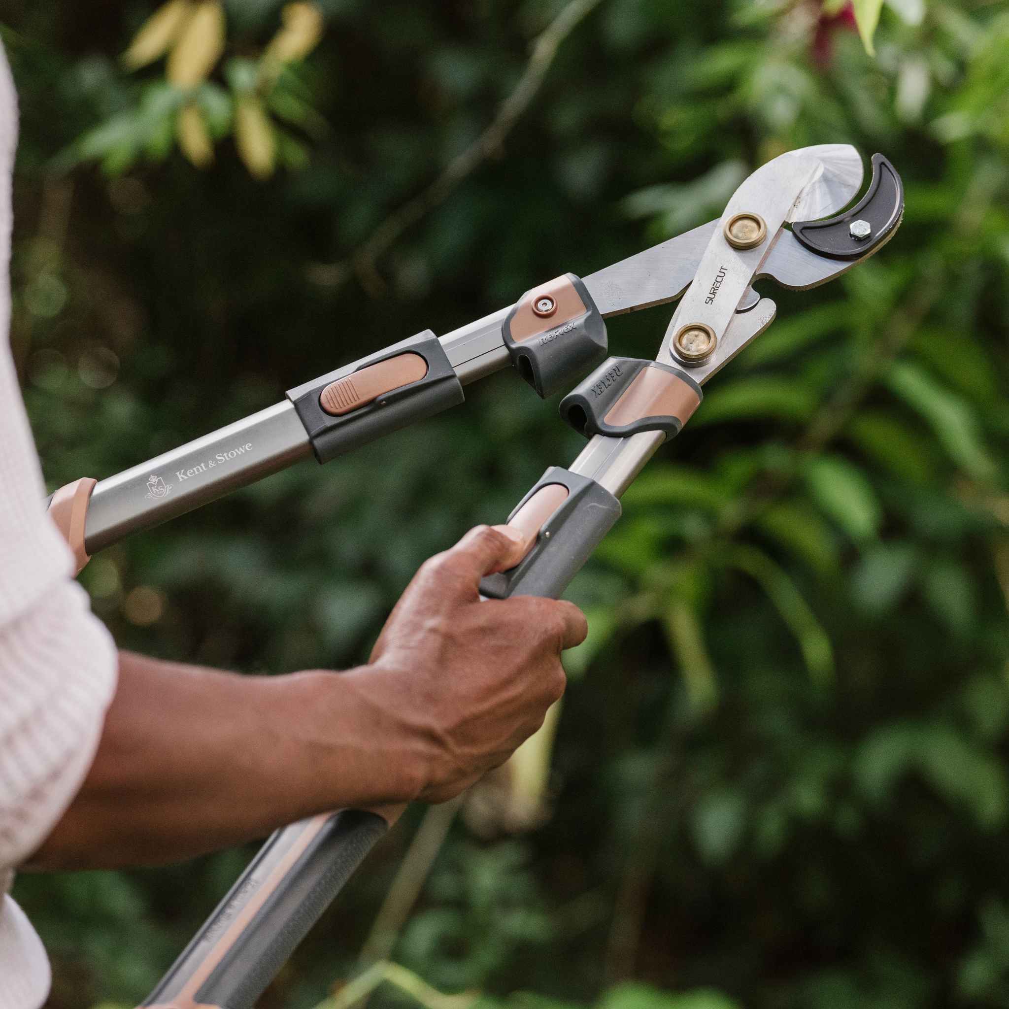 SureCut Hard Wood Extra Power Geared Anvil Loppers | Marshalls Garden