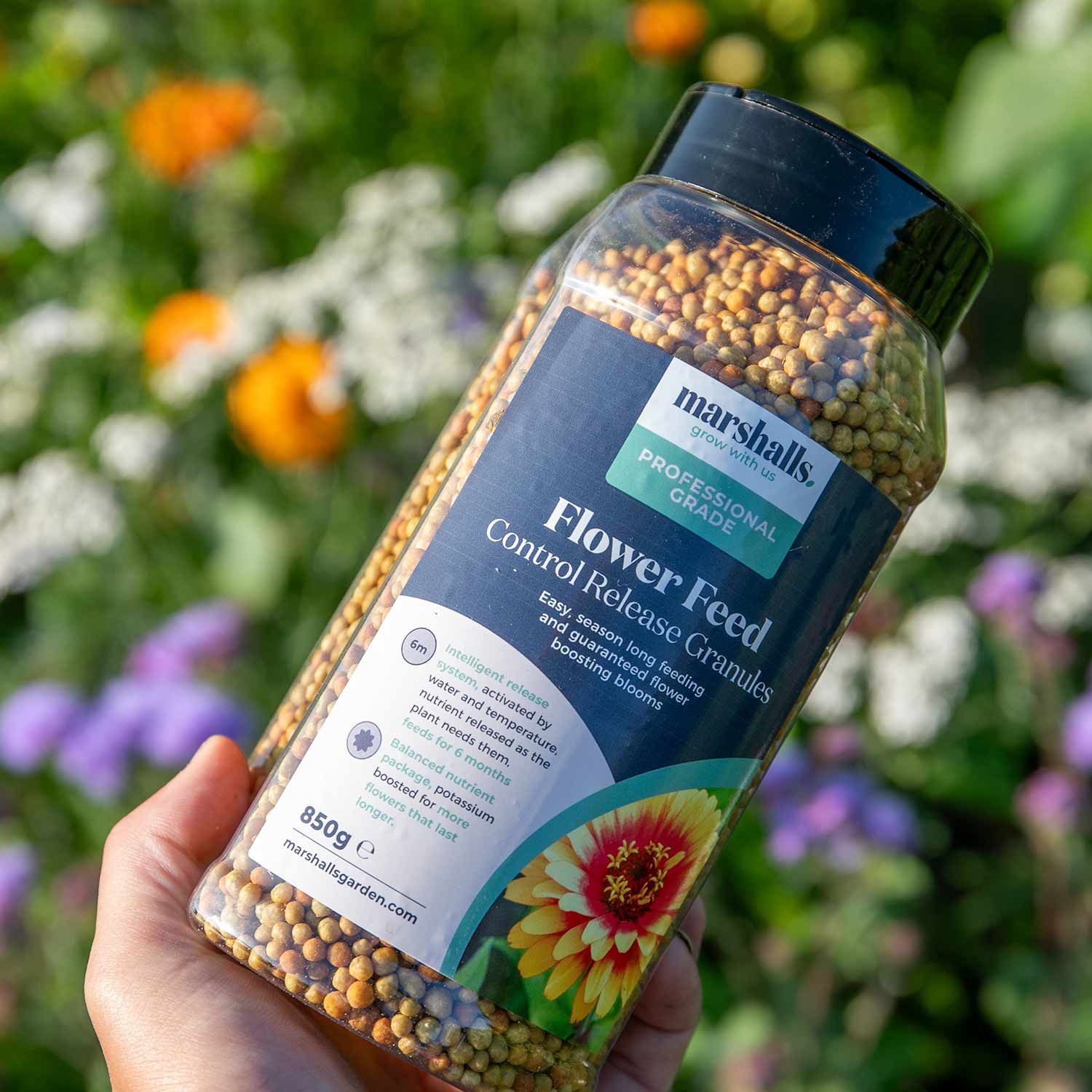 Marshalls Granular Flower Feed - 850g | Buy Flower Feed Online | Flower ...