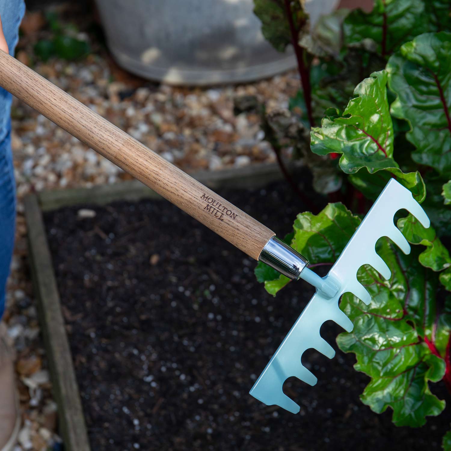 Moulton Mill Budding Gardener Soil Rake | Marshalls Garden