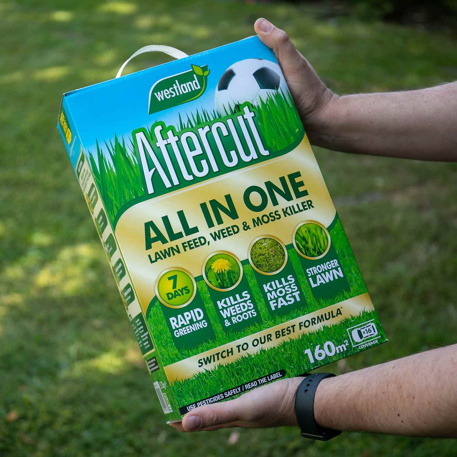 Aftercut All In One Lawn Feed, Weed and Moss Killer | Buy Lawn Feed ...