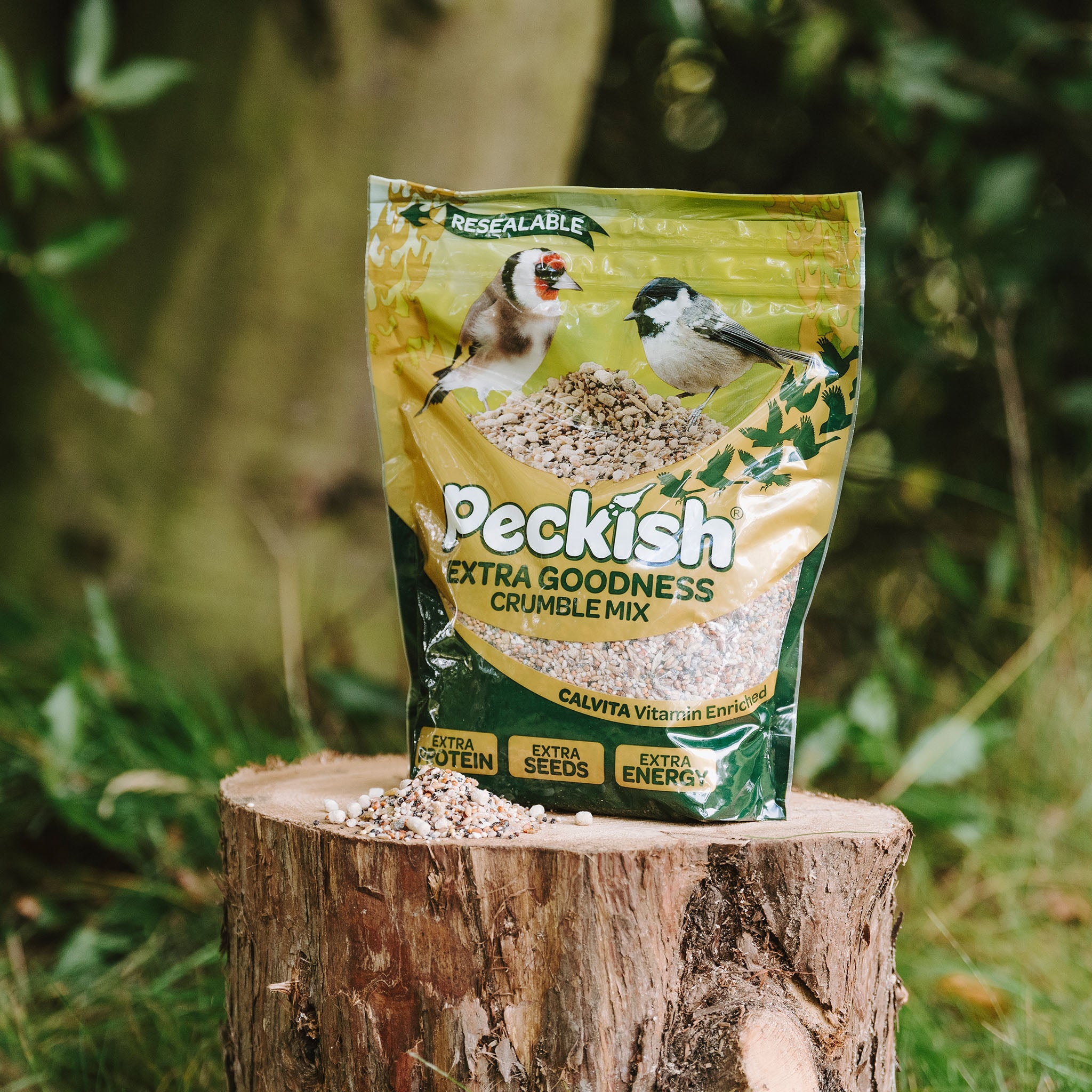 Peckish Extra Goodness Crumble Mix 1kg | Marshalls Garden