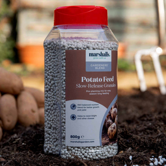 Concentrated Slow Release Potato Feed Granules | Marshalls Garden