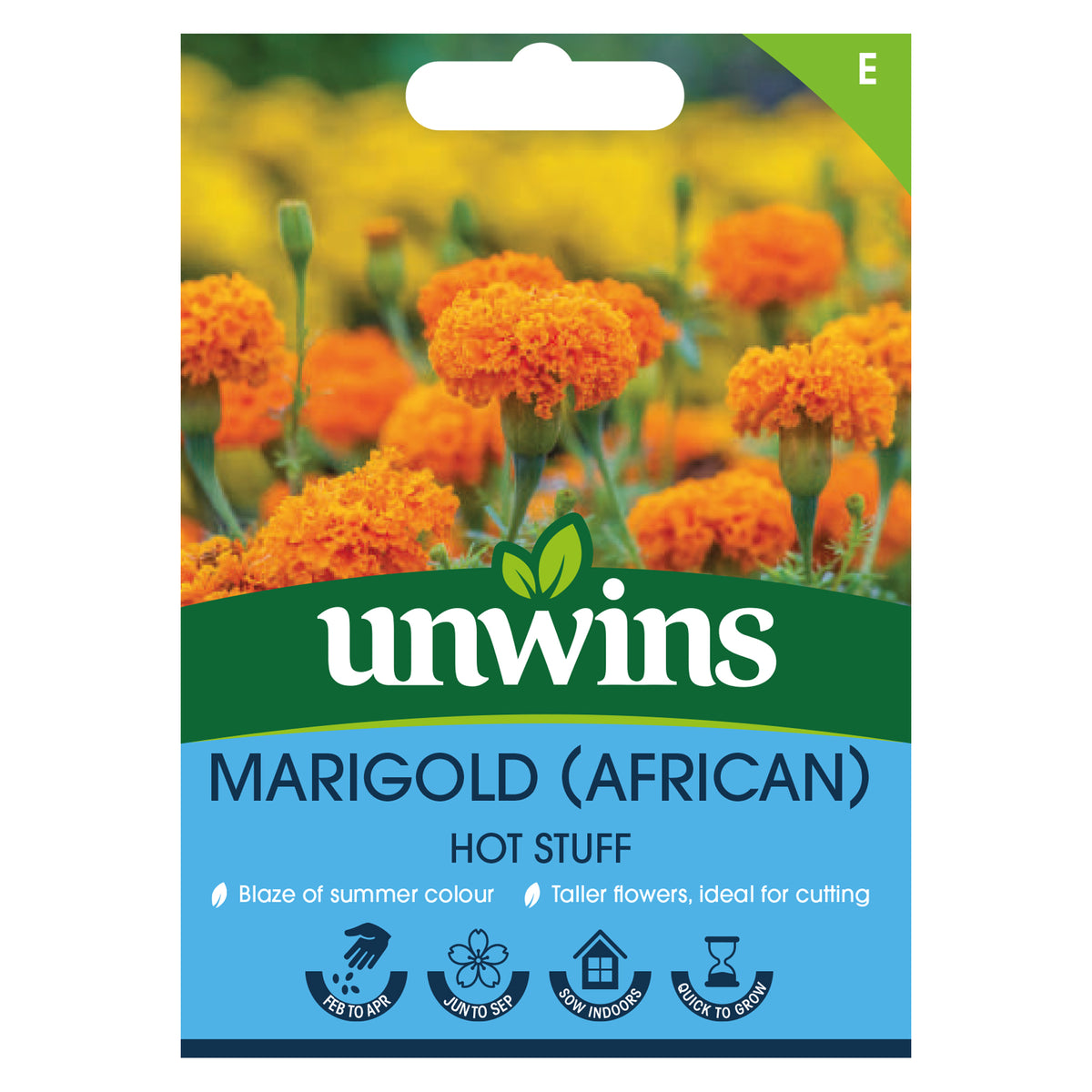 African Marigold Seeds 'Hot Stuff' | Buy Marigold Seeds Online ...