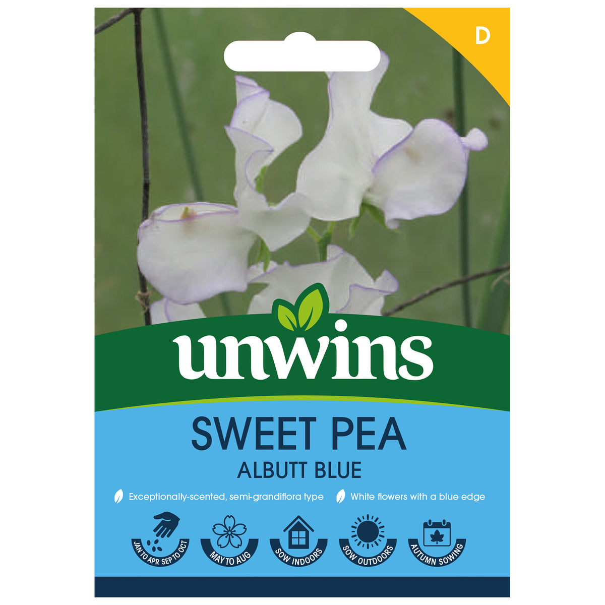 Sweet Pea Seeds 'Albutt Blue' | Buy Sweet Pea Seeds Online | Sweet Pea ...