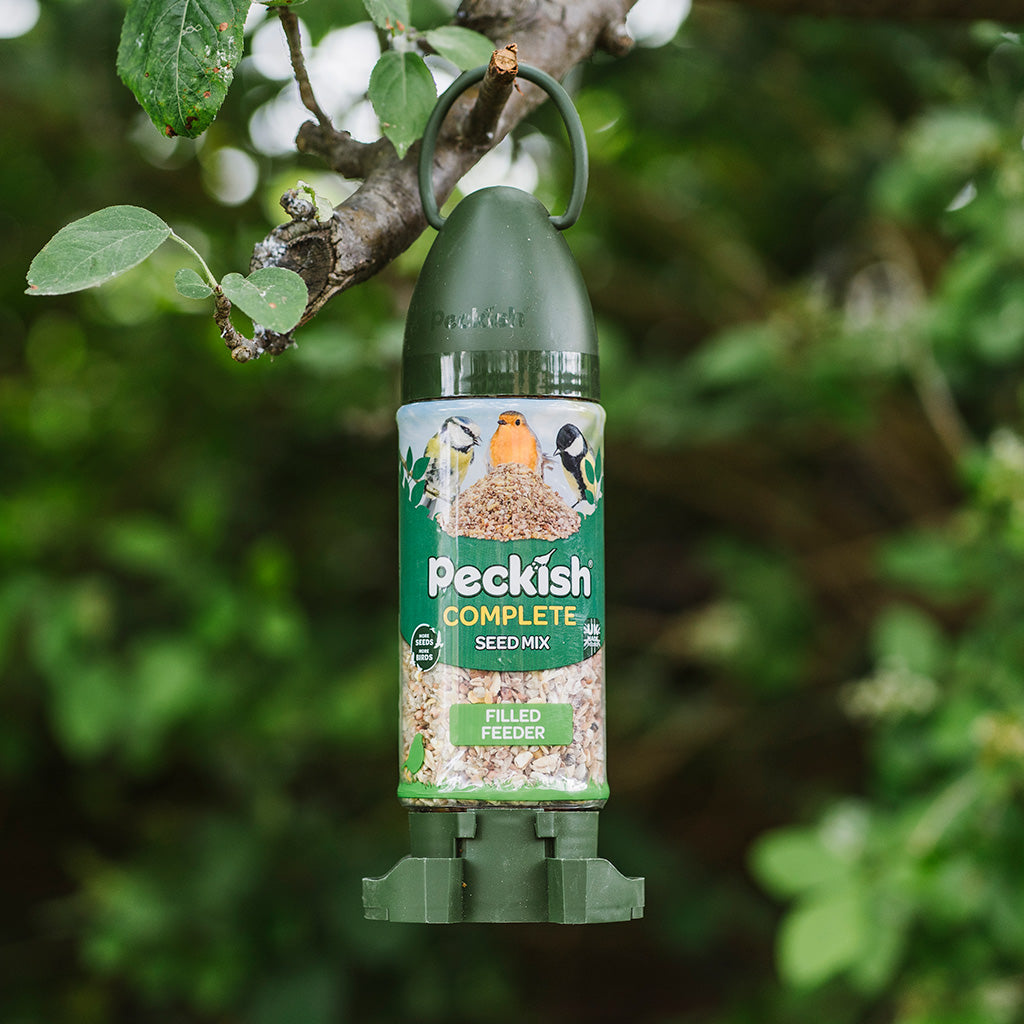 Peckish Complete Seed Mix Filled Feeder | Marshalls Garden