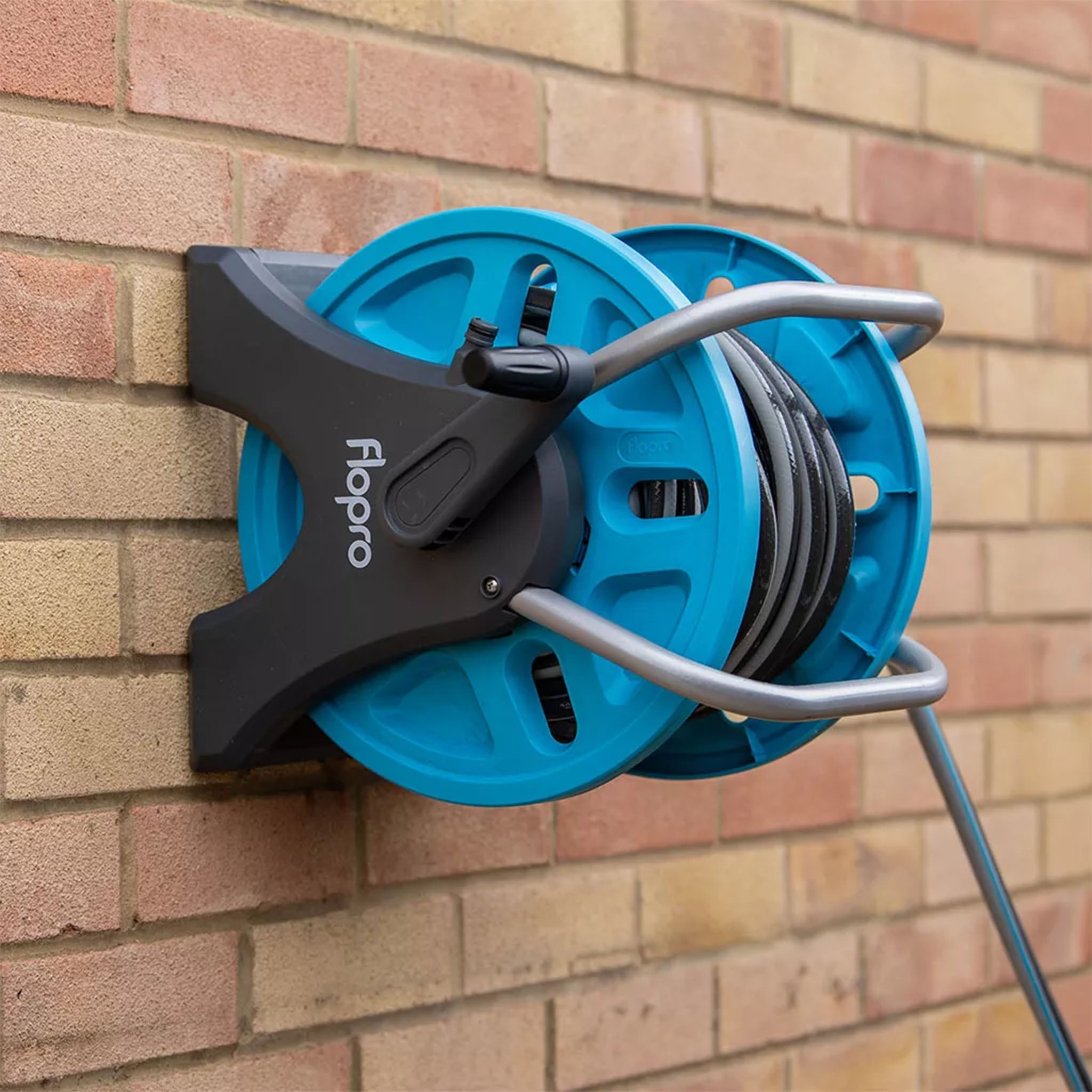 Flopro Easy Reel 2 in 1 Complete Hosereel 20m +25% Free | Marshalls Garden