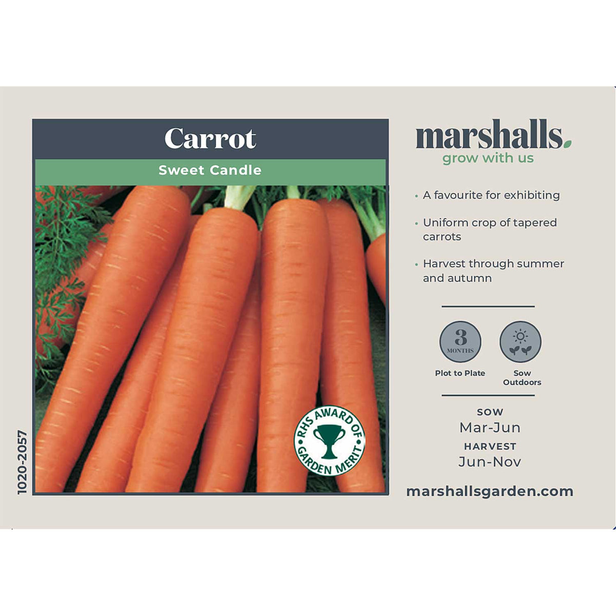Carrot Seeds 'Sweet Candle' | Buy Carrot Seeds Online | Carrot Seeds ...
