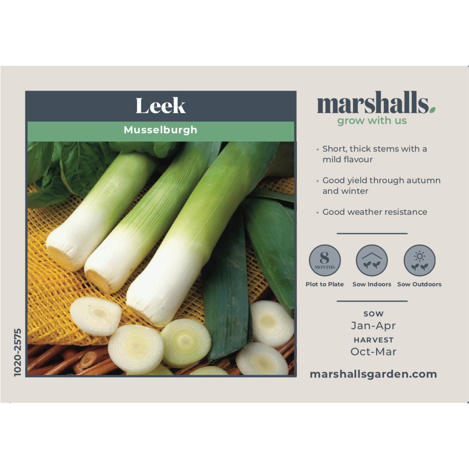 Leek Seeds 'Musselburgh' | Buy Leek Seeds Online | Leek Seeds for Sale ...