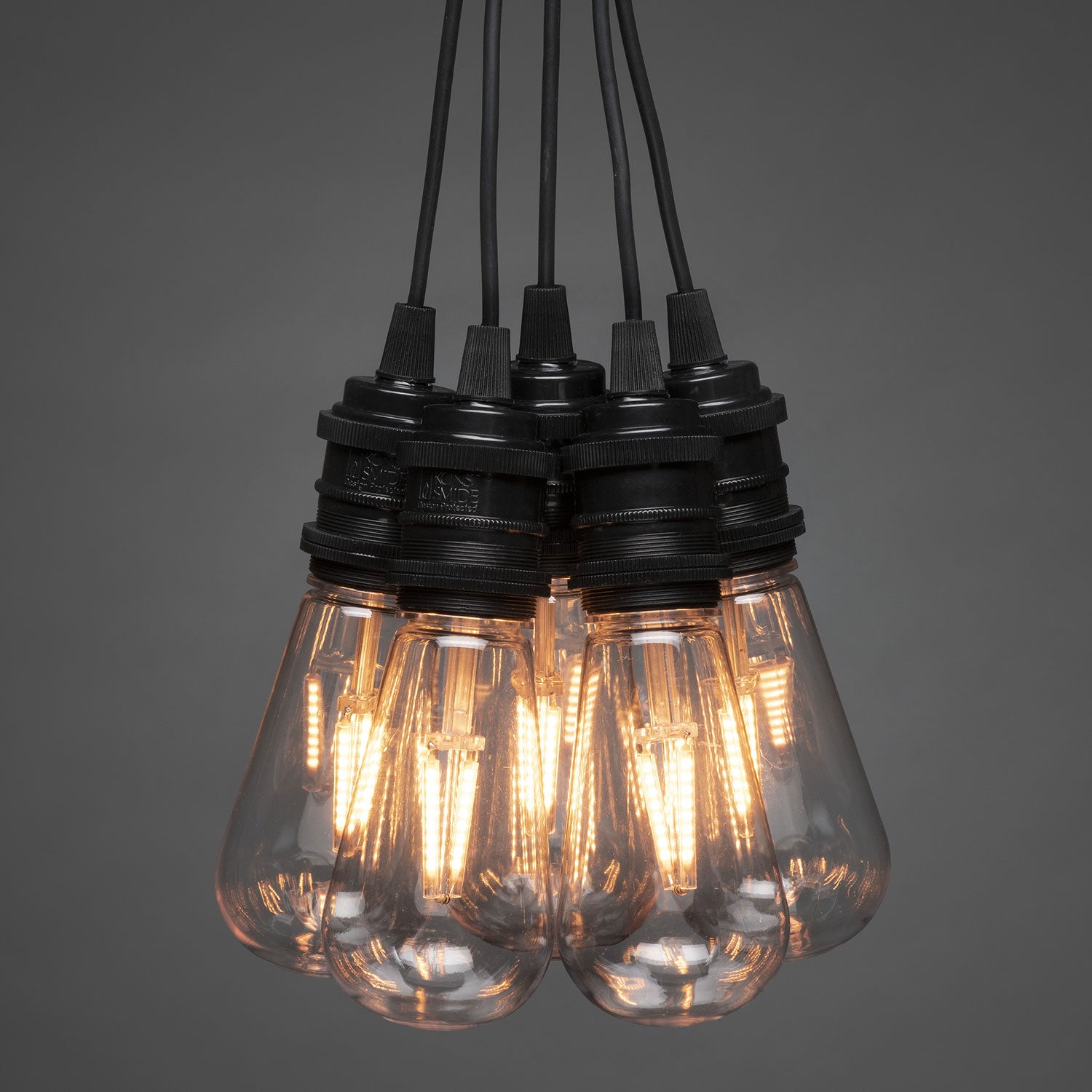 10 LED Amber Edison Style Clear Bulb Starter Set | Marshalls Garden