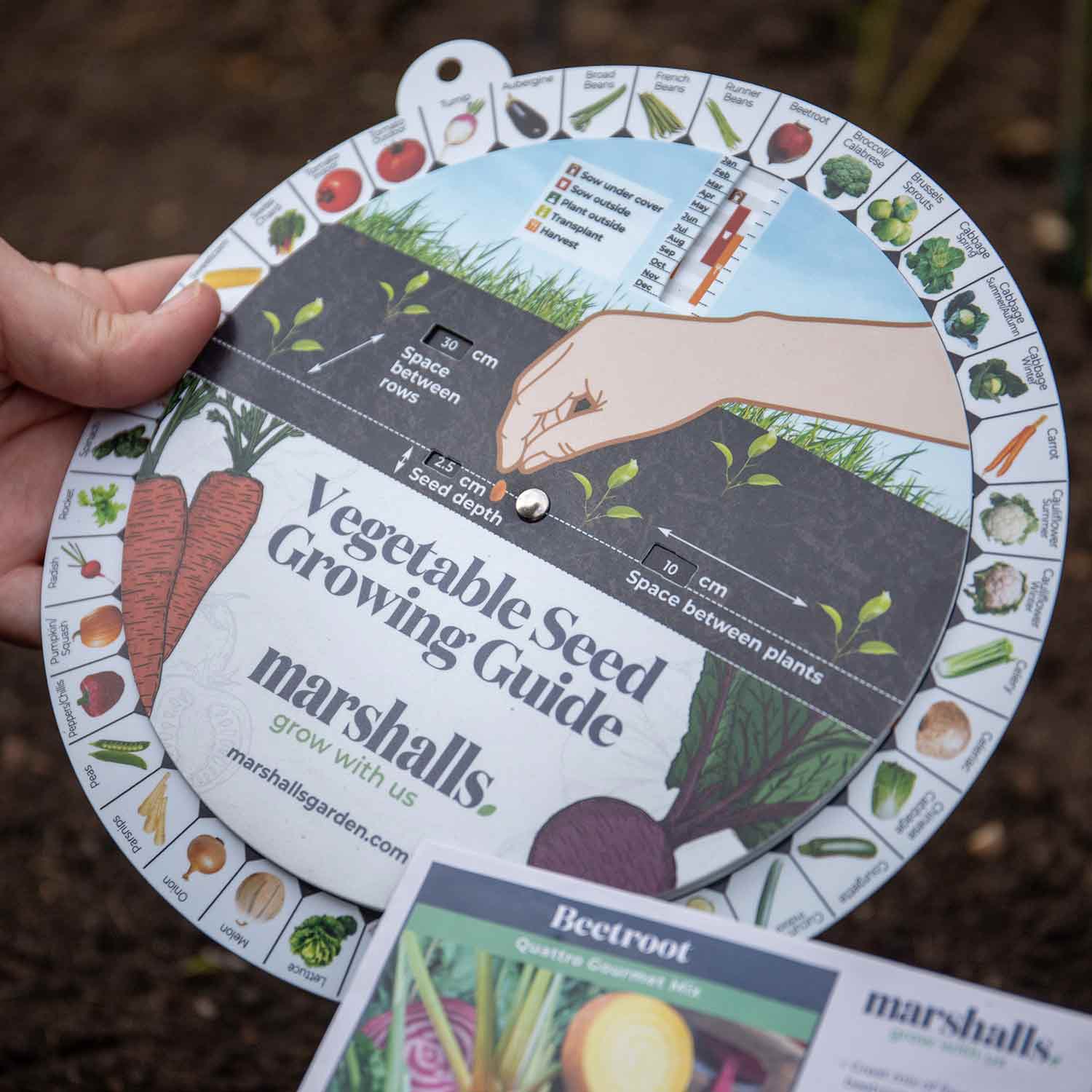 Vegetable Seed Guide Wheel | Buy Vegetable Seed Wheel Online ...