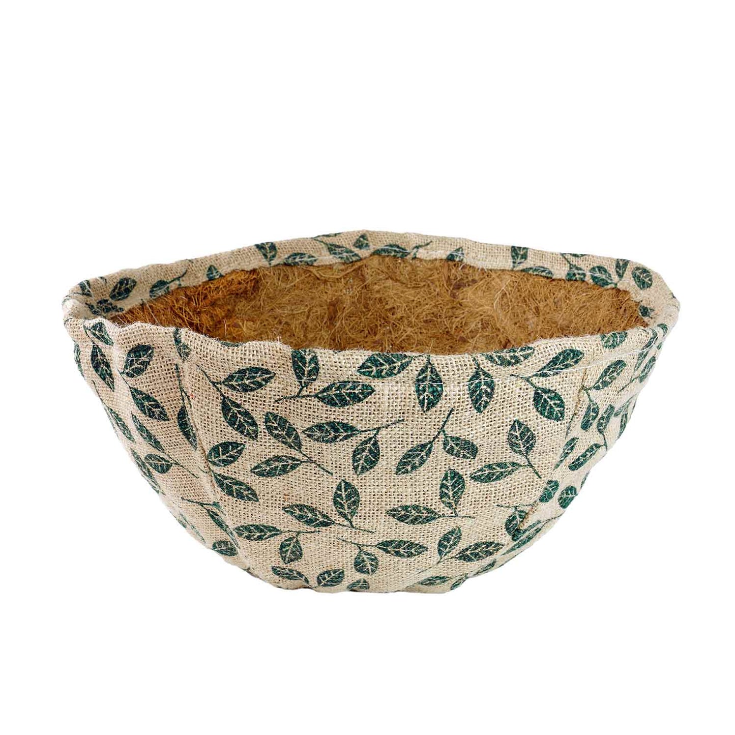 Coco Printed Liner Leaves 12in | Marshalls Garden