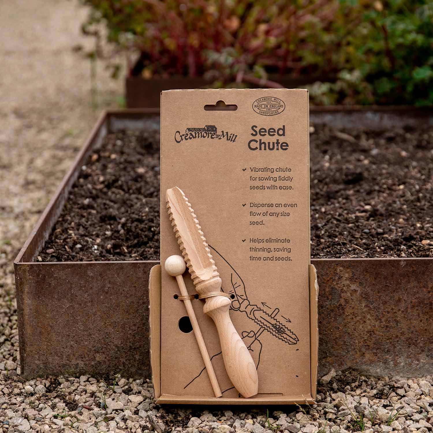 Seed Chute | Marshalls Garden