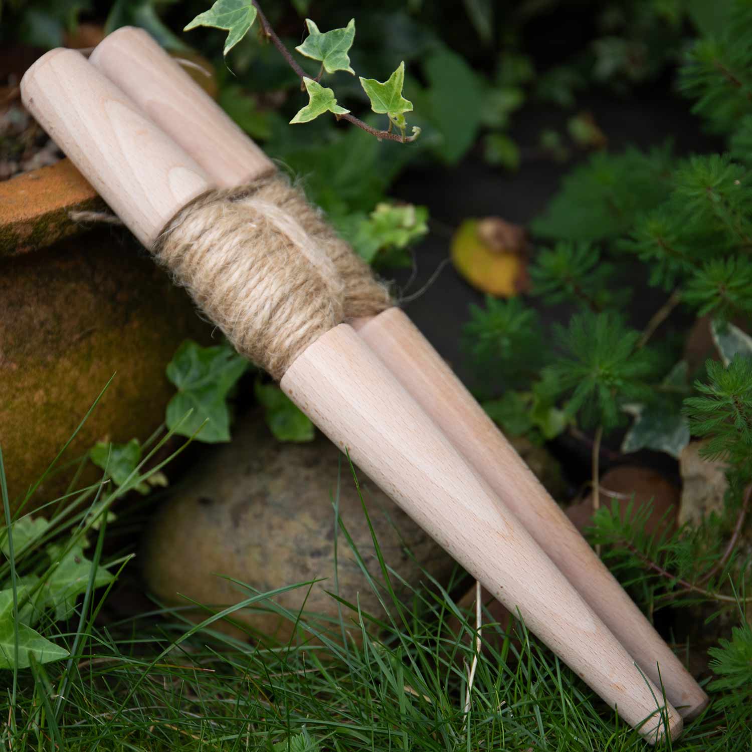 Wooden Garden Line Stakes Twin Pack | Buy Wooden Garden Line Stakes ...