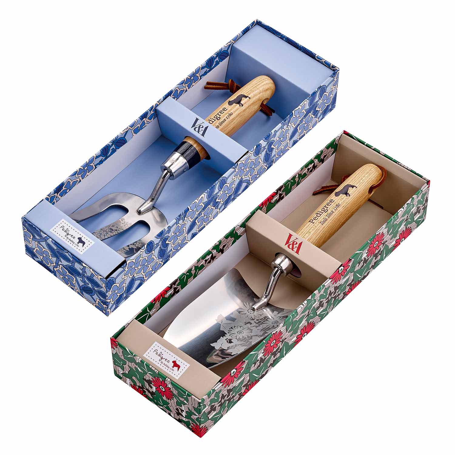 Bulldog Pedgree V&A Stainless Steel Fork & Trowel | Marshalls Garden