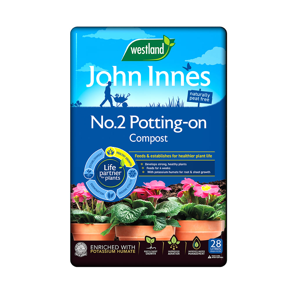 John Innes Peat Free No.2 Potting-on Compost 28L | Buy Compost Online ...