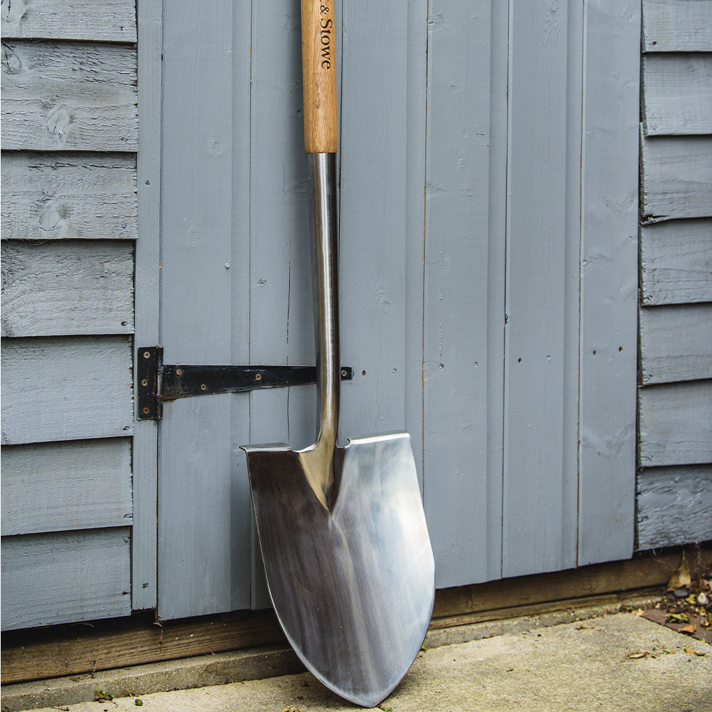 Kent & Stowe Stainless Steel Pointed Spade | Buy Gardening Spade Online ...